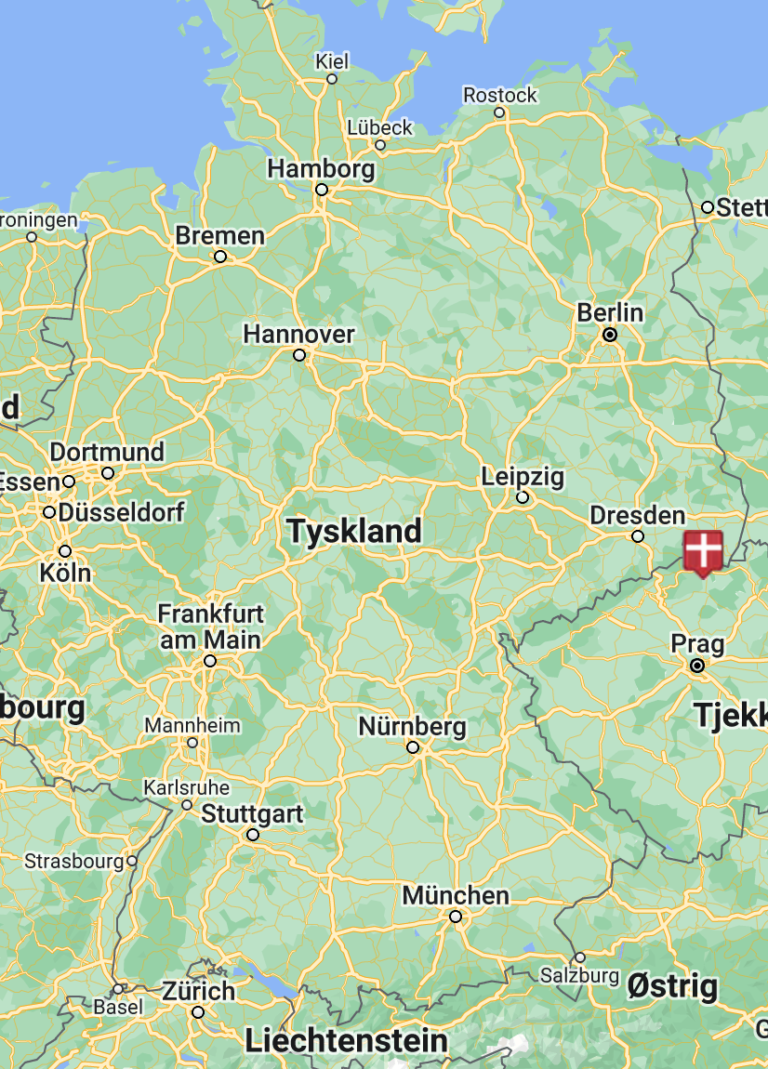 KORT OVER TYSKLAND | HER FINDER DU DE 100 STØRSTE BYER I TYSKLAND