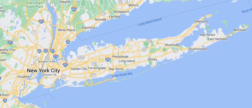 KORT OVER NEW YORK | FIND RUNDT I BYEN OG REJS GLAD