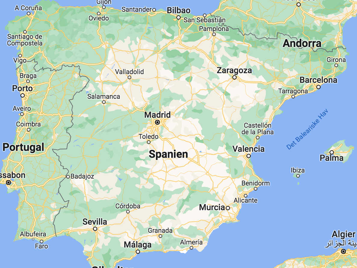 KARTE VON SPANIEN | DIE 50 BESTEN PLÄTZE MIT SONNE, SOMMER UND TAPAS ...