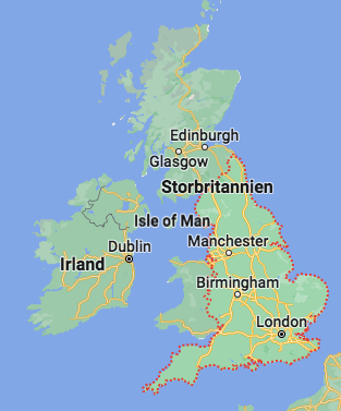 KORT OVER ENGLAND | 50 VILDE TING DU SKAL SE I VERDENS MEST ...